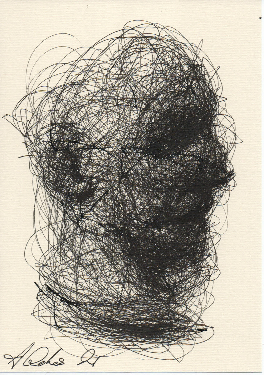 Untitled Pen Drawing – Adam Riches Artist